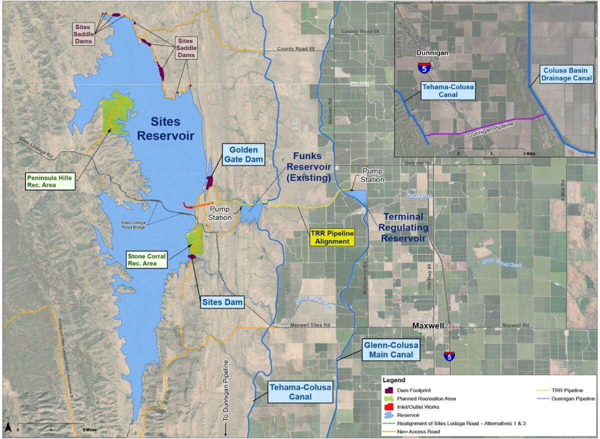 Sites Reservoir: A Part of the Solution for Dry Years | NCWA